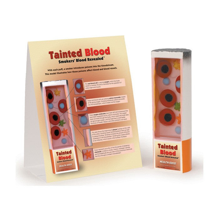Tainted Blood: Smokers' Blood Revealed Display 79864 | Health Edco ...